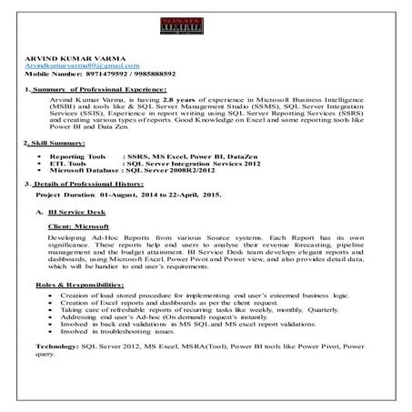 Rajesh resume | DOCX