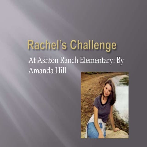 Rachel's Challenge 2-12 | PPT