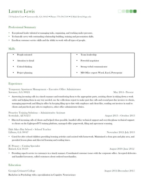 Marlyn New Resume | DOC | Business Travel | Travel Type