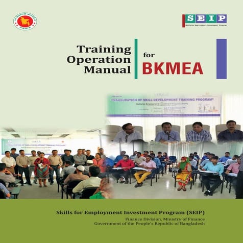 Training-Operation-Manual-BKMEA | PDF