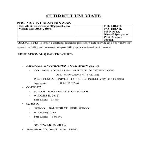Balaji resume | DOC