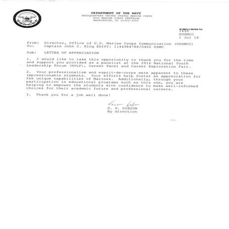 letter of apperication | PDF