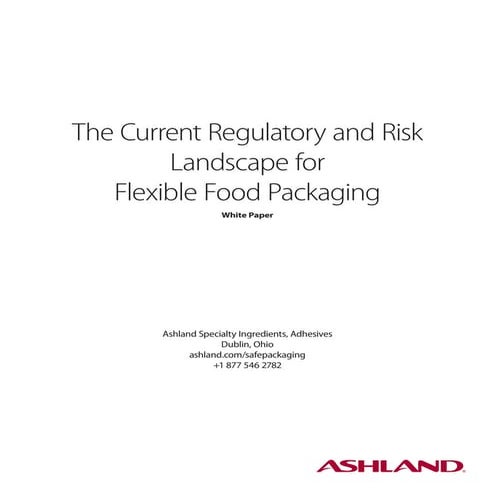 Flexible Packaging Safety White Paper | PDF