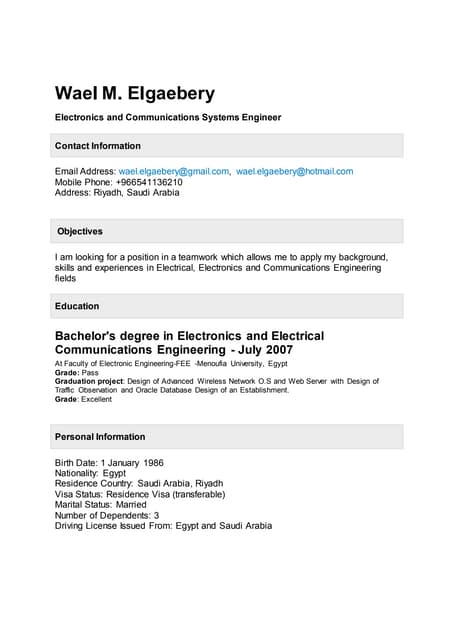 Wael Elgaebery presentations