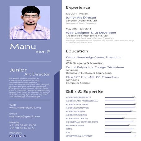 MANU RESUME (2) | PDF