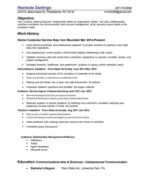 Shua Tara Wally Resume 2016 | PDF