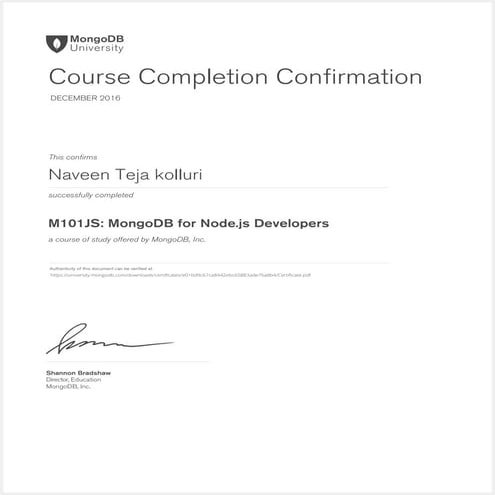 Certificate | PDF