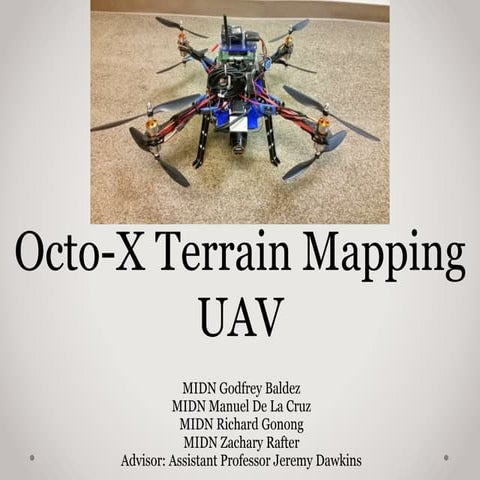 WSE 6A-Octo-X Terrain Mapping UAV | PPT