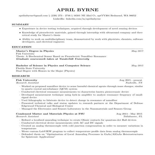 Rose kreider resume(3) (1) | DOC