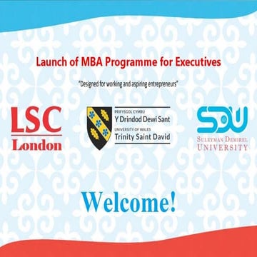 MBA PowerPoint Presentation | PPTX