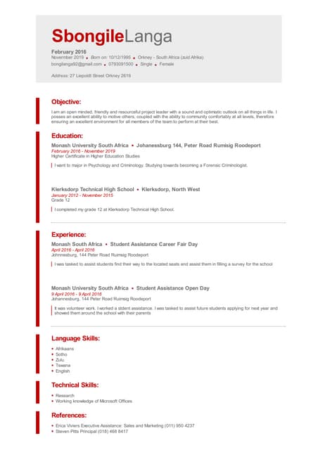 CurriculumVitae (1) | PDF