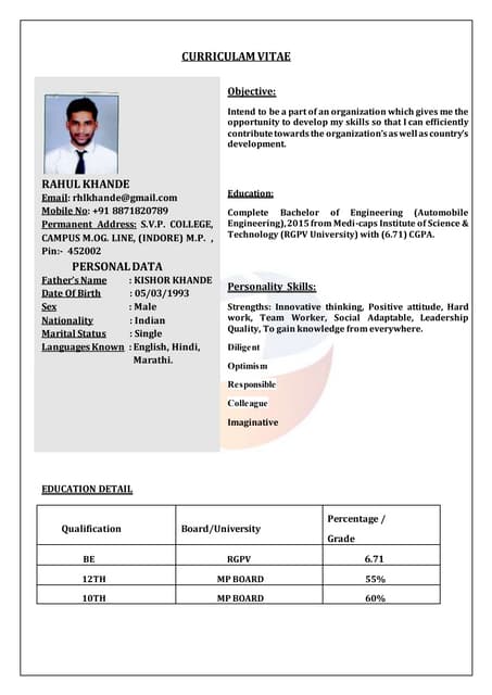 Kavitha Resume | DOC