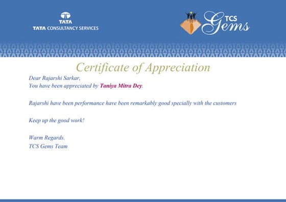 Certificate of Appreciation | PPT