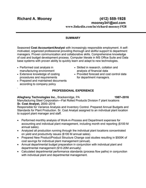 Maurice Mitchell's Resume | PDF