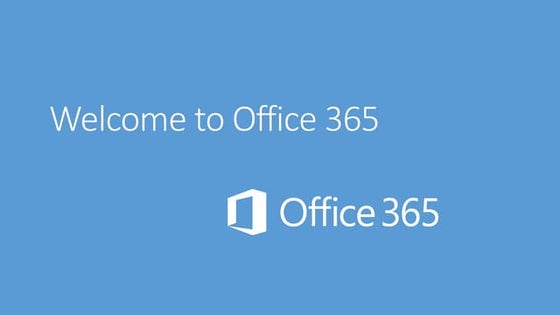 Office365 training - for the Beginner | PPT