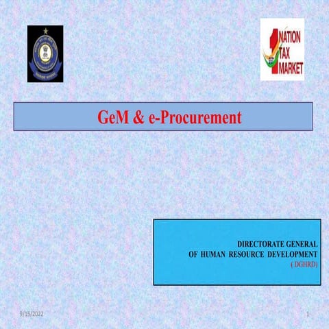 _0_GeM & e-Procurement PPT.pptx