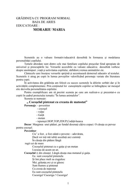 Matricea de specificaţie | PDF