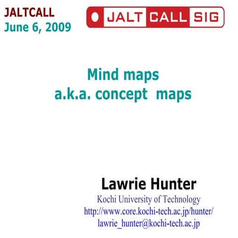 02. Mind maps and mindless maps | PPT