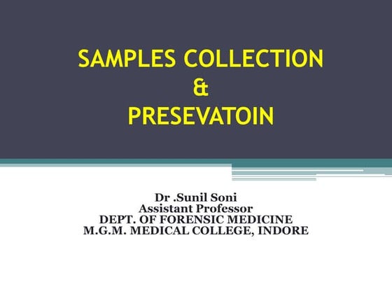 Preservation of viscera | PPTX | Chemistry | Science