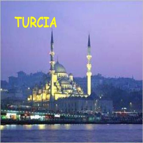 Turcia- prezentare din punct de vedere geografic, turistic | PPT