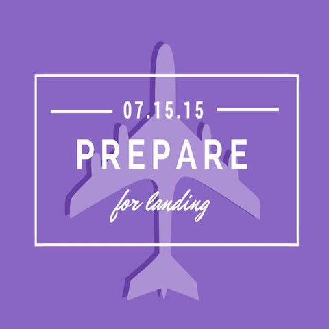 Prepare for Landing: Assignment 3 | PDF