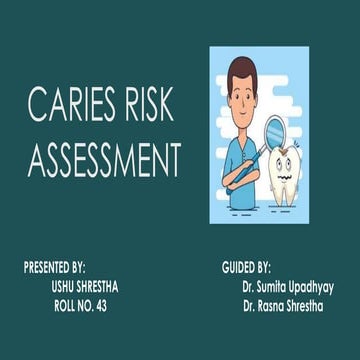Caries Risk Assessment | PPT