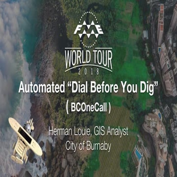 Automated “Dial Before you Dig” | PPTX