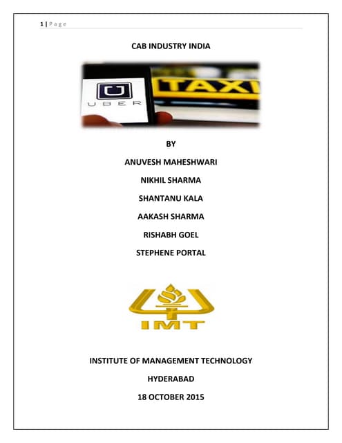 online Cab Booking System PPT Presentation | PPTX | Auto Rentals ...