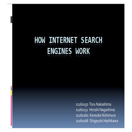 Group Web Presentation: Week 10 | PDF | Search | Internet