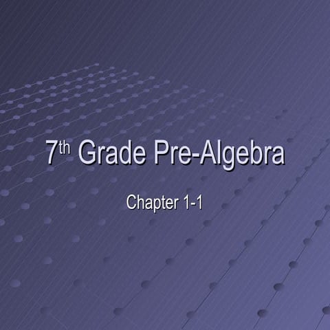 Chapter 1, Lesson 1 | PPT