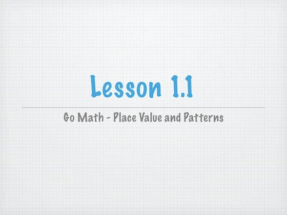 Place Value and Decimals | PPT