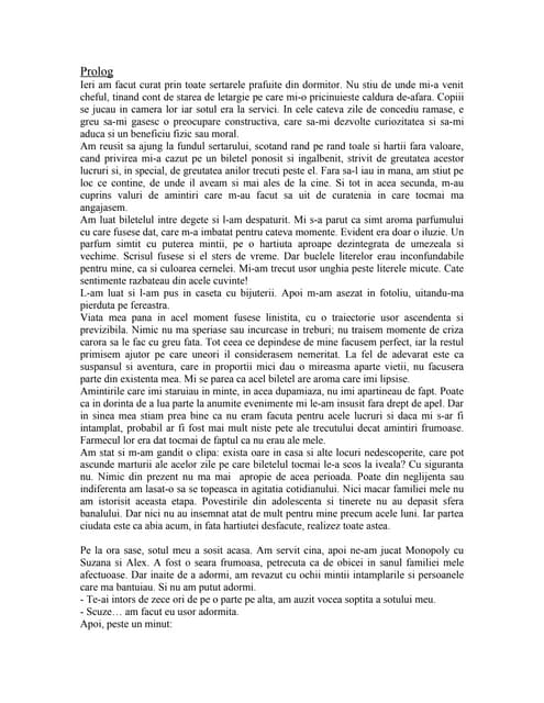 Exuvii de Simona Popescu - rezolvare exercitii | PDF