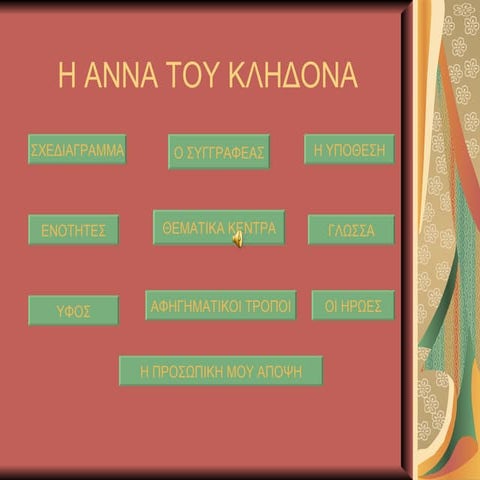 ANNA ΤΟΥ ΚΛΗΔΟΝΑ | PPT
