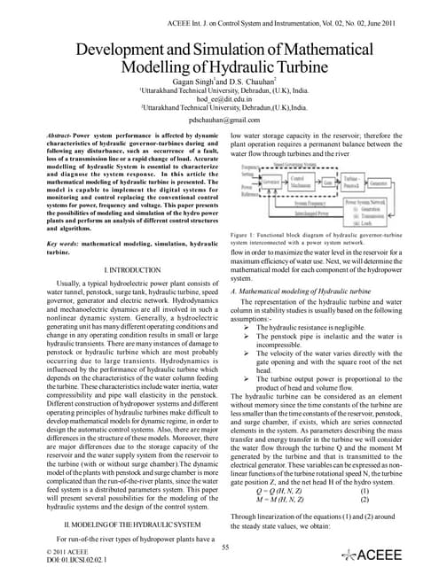 A Hydraulic Wind Power Transfer System Operation And Modeling | PDF