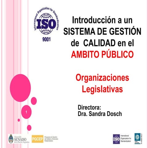 Introduccion Sistema Gestion Calidad Ambito Publico | PPTX