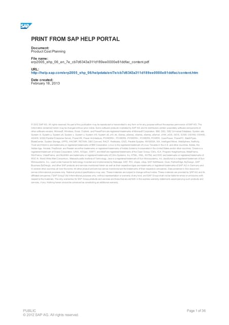 Summarisation levels in SAP COPA | PPTX