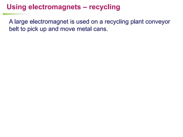 5. using electromagnets | PDF