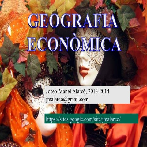 1. geografia econòmica 3 | PPT