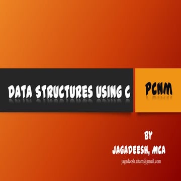 Troduction To Data Structures Ppt