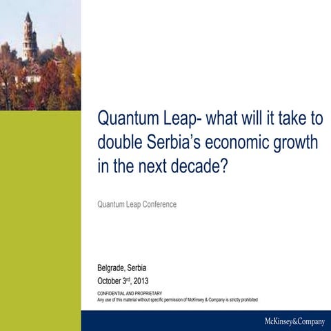 Mr. Sven Smit, Director, McKinsey&Company - What will it take to double ...