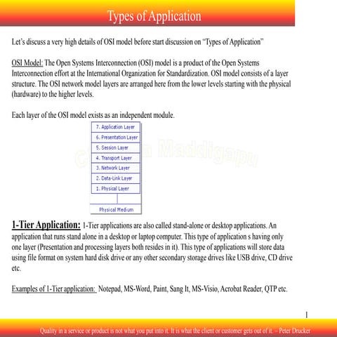1.types of application | PPT