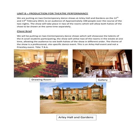 Arley hall | PPTX