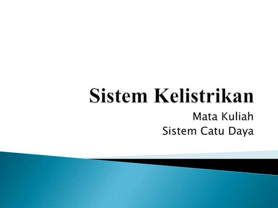 (PLTD) pembangkit listrik tenaga diesel | PPTX