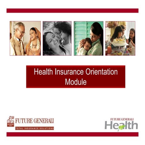 1. health insurance orientation module | PPT