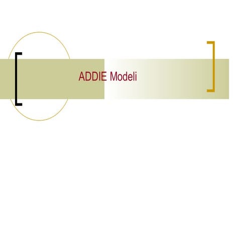 Addie | PPT