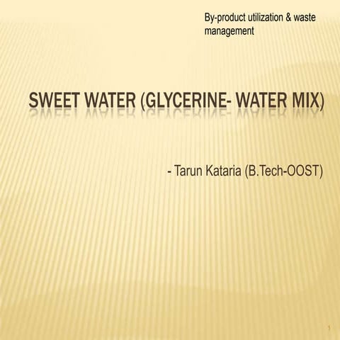 glycerine | PPTX