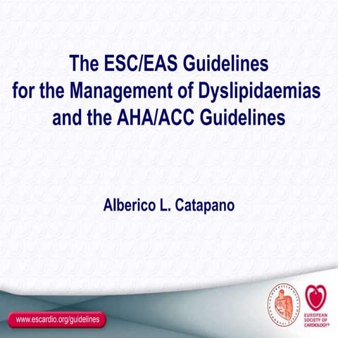 The ESC/EAS Guidelines | PPT