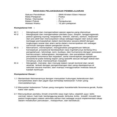 1. rpp pengukuran | PDF