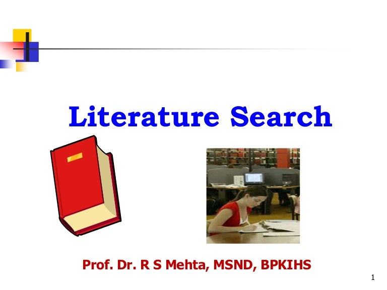 1 Literature Search 1-literature-search