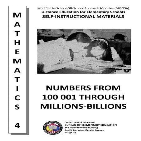 1. numbers from 100 001 through millions billions (1) | PDF